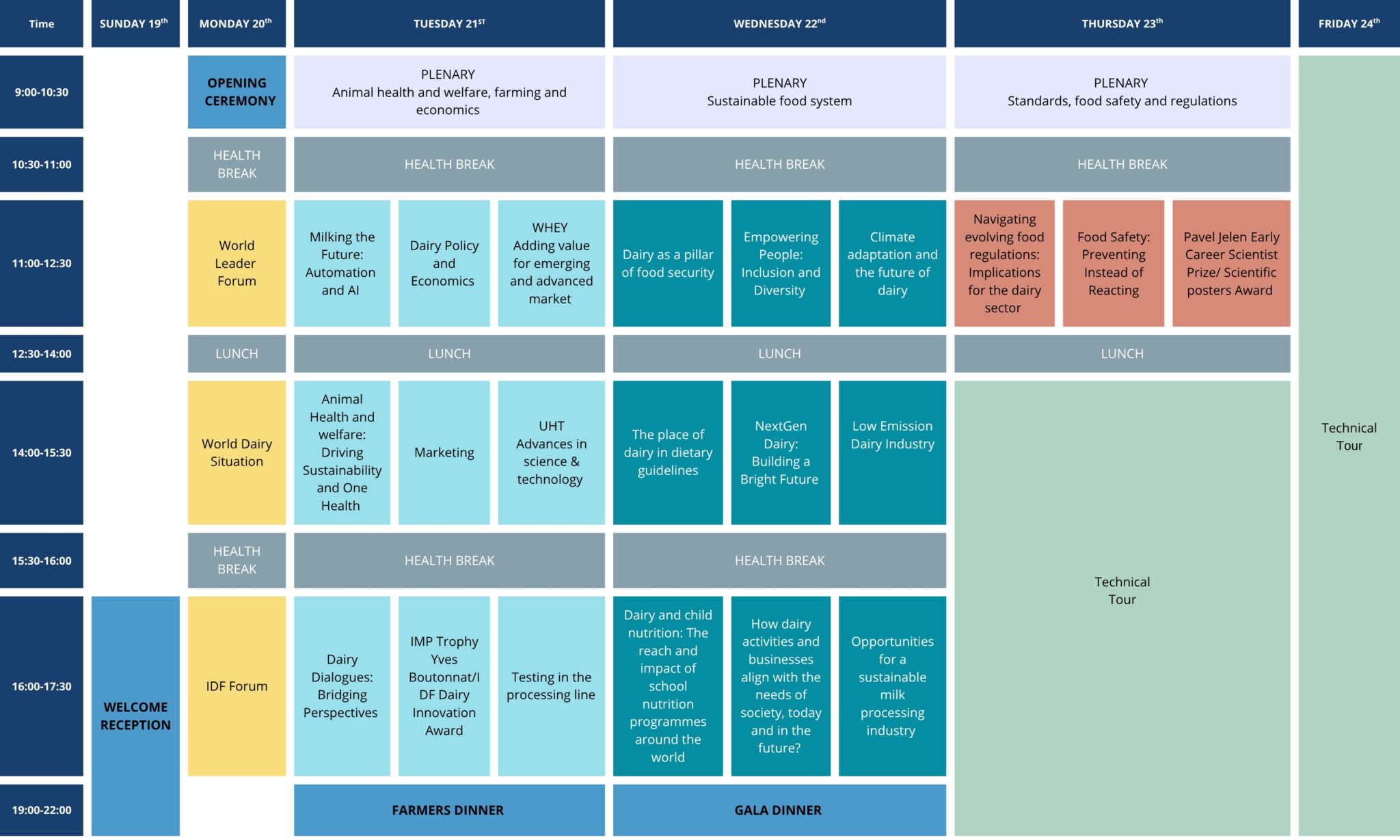 Program at a Glance – IDF WDS 2025